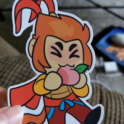 LMK Cute Chibi Matted Stickers - Etsy