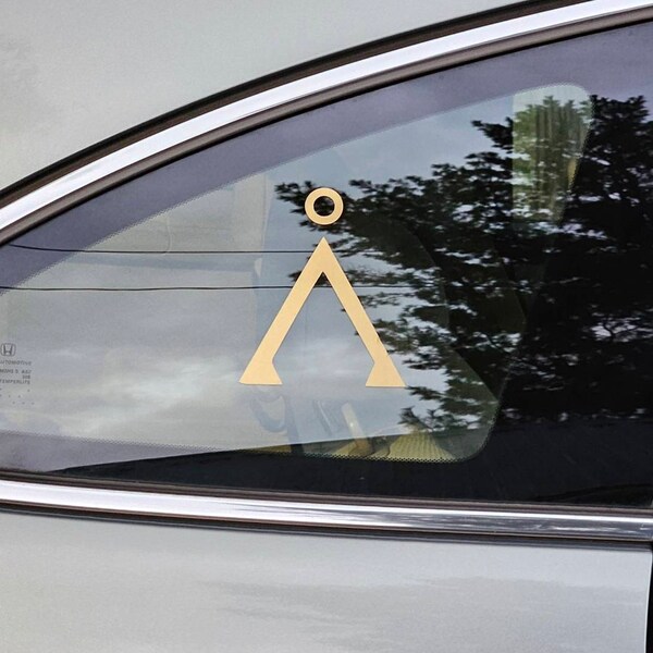 Gandalf's Mark Window Decal, Lord of the Rings Inspired Car Decal, Lotr ...