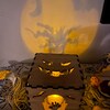 Lord of the Rings Wooden Light Box - LOTR Character Shadow Display ...