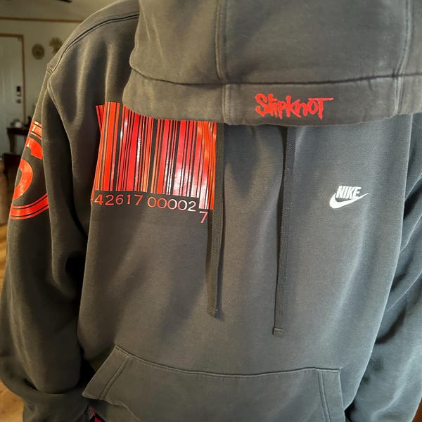 Slipknot Barcode SVG for IRON ON Halloween Costume Jumpsuit - Etsy