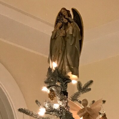 Unique Tree Topper Holy Family With Star - Etsy