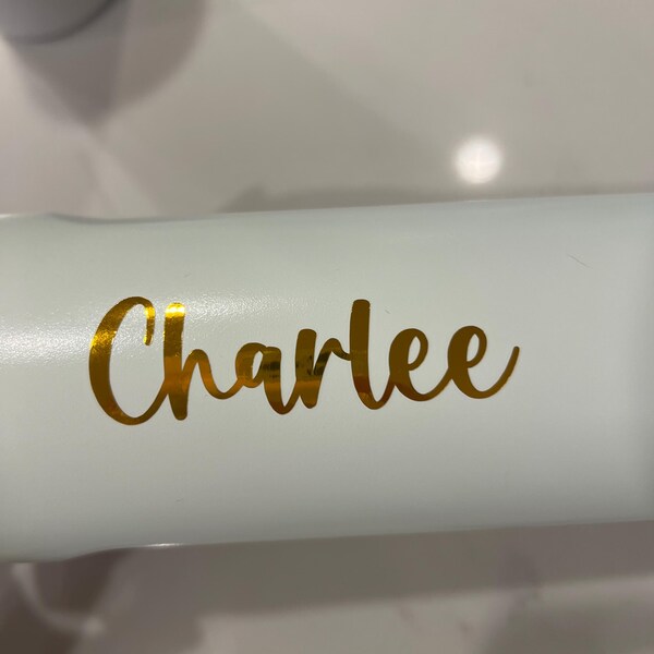 Layered Teacher Font // Custom Vinyl Name Decal // Vinyl Stickers ...