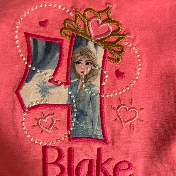 Bold Block Wide Satin Stitch Numbers, Birthday Number Applique Machine ...