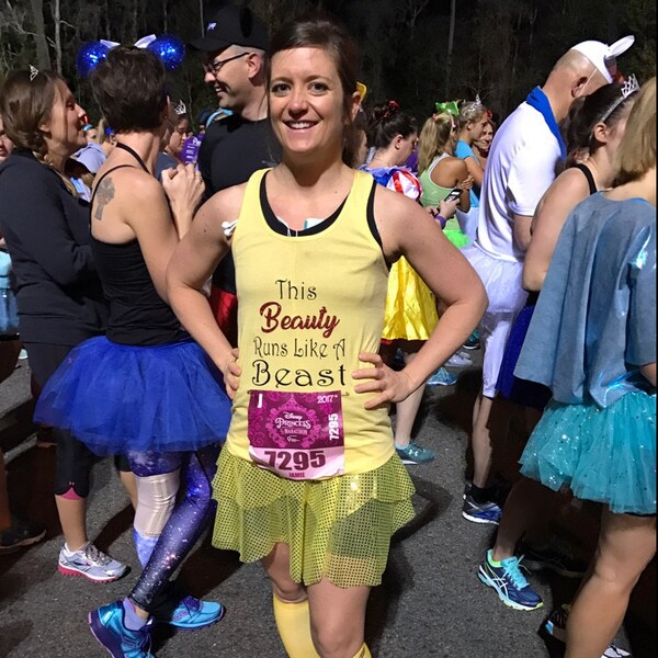 Belle Running Costume, Beauty and the Beast Costume, Fairy Tale Shirt ...
