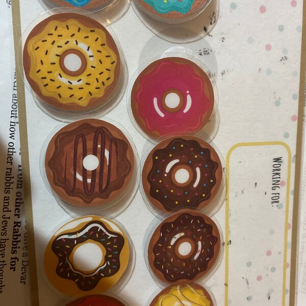 Donut Child's Reward Chart, Token Board, Potty Training, VIP KID Reward ...
