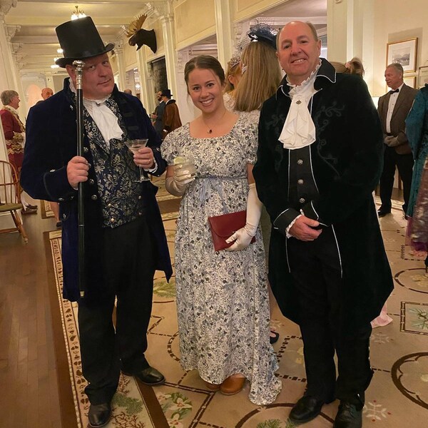 Digital PDF Pattern for Regency Dress - Drawstring Neckline and Waist ...