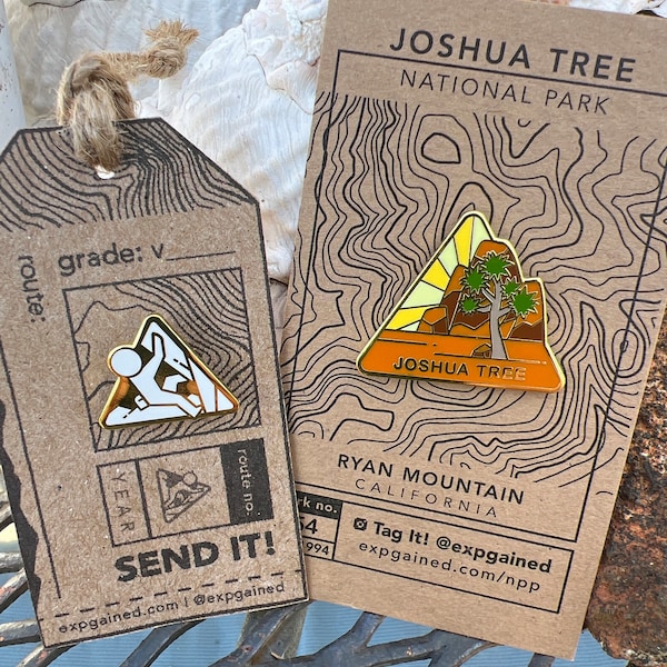 Climbing Person Hard Enamel Map Pin | Climbing Bouldering Mountain Pin ...