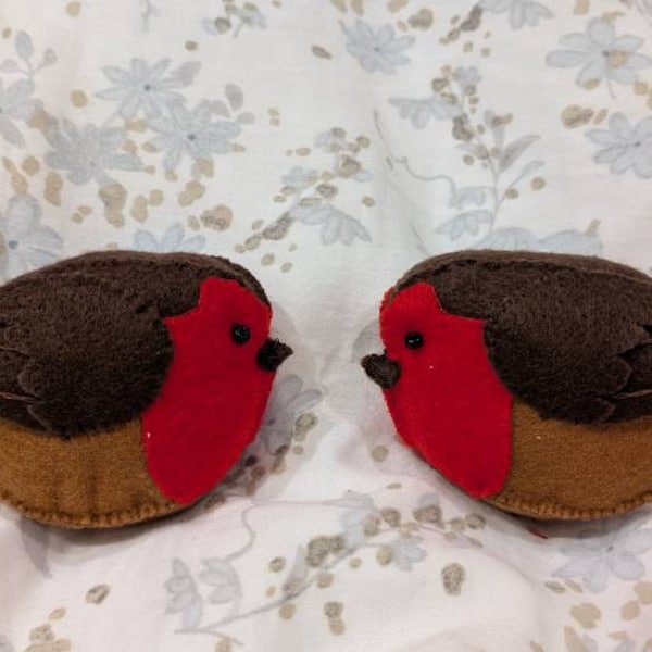Felt Robin Bird Sewing Pattern PDF and SVG. Felt Toys Pattern. Felt ...