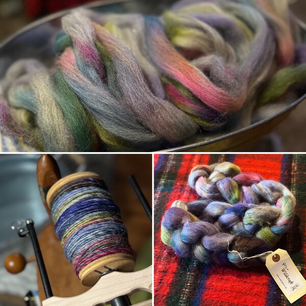 Mini WPI Yarn Measuring Tool: Oak Wood, Chickweed Design - Etsy