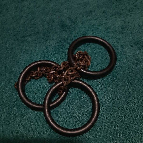 Heavy Duty Antique Solid Brass O Rings No Seam , 1 2 3 Inch Large Metal ...