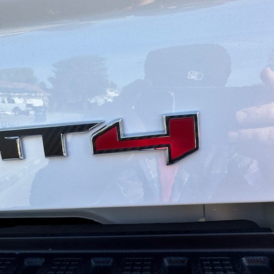 Sierra AT4 Badge Emblem Overlay DECALS Compatible With GMC Sierra - Etsy