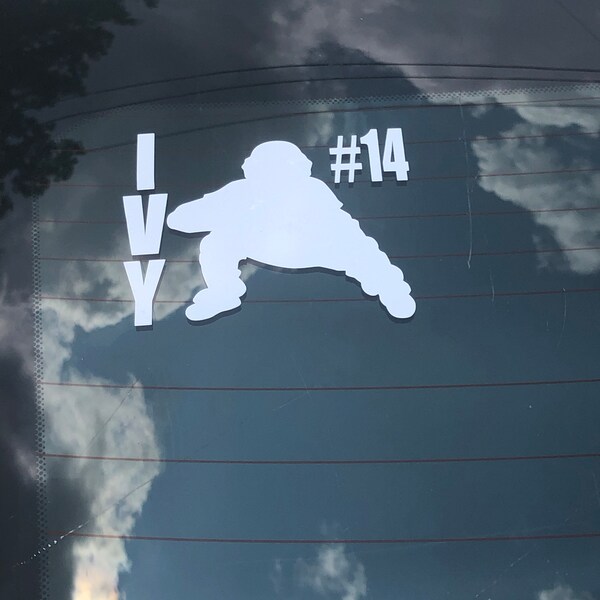Personalized Car Memorial Car Decal, Custom Name Vinyl Decal, in Loving ...