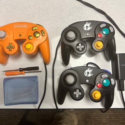 Authentic Nintendo Wii Nunchuck X2 White Tested - Etsy