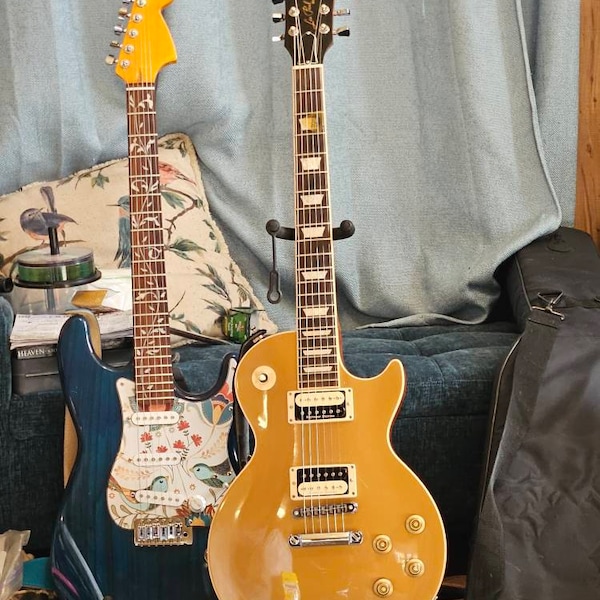 Mike Ness Guitar Decals / Stickers - Woodpecker & Orange County ...