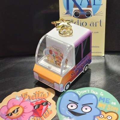 BFDI X Inanimate Insanity out to the Theater Poster Print 11x17 2023 - Etsy