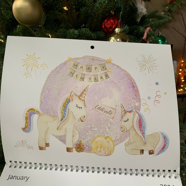 2025–2026 Cute Animal Calendar for Kids • Minimalist Cartoon Animal ...