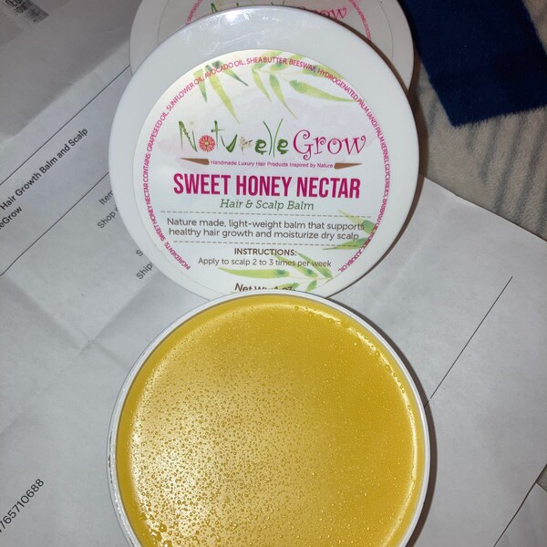 Sweet Honey Nectar -- Hair Growth Balm and Scalp Treatment ...