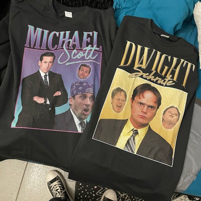 Michael Scott Homage T-shirt Tee Top US Office TV Show Retro 90's ...