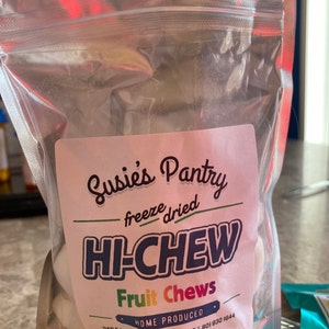 Freeze Dried Hi-crunch Made With Hi Chews Candy - Etsy