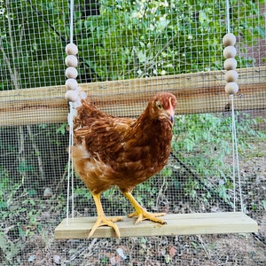 Backyard Barnyard Chicken round Bar Handmade in USA Wood - Etsy