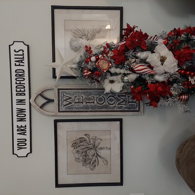 French Kitchen welcome to My Kitchen Beautiful Wood Sign With Cedar ...