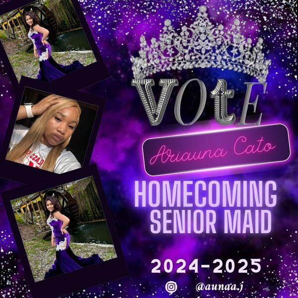 Vote Homecoming Queen Flyer, Homecoming Flyer, Campaign Flyer, Class ...