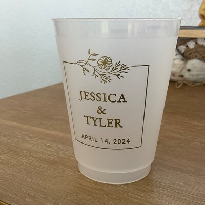 Personalized Color Changing Plastic Party Cups, Custom Color Change ...