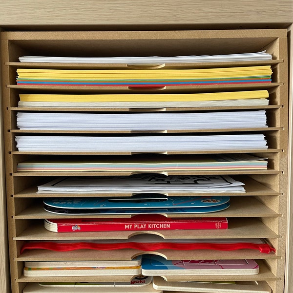 A3 17 Shelve Unit Paper Storage Box - Etsy