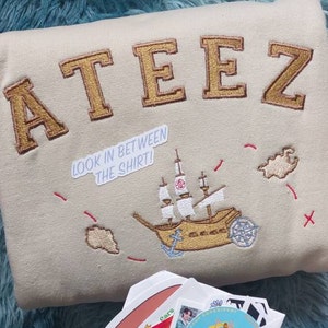 ATZ Treasure Map Kpop Merch - Etsy