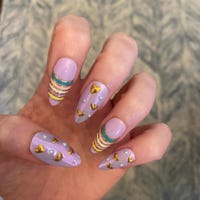 Goldfish Tank Nails, Cute Nails, Korea Style Nails, Japanese Style ...