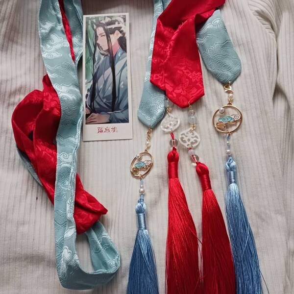 TGCF Heaven Officail's Blessing Key Chain, Hua Cheng Xie Lian Keychain ...
