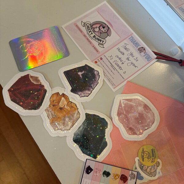 Evil Eye Holographic Sticker Variation | Waterproof Vinyl | All Seeing ...