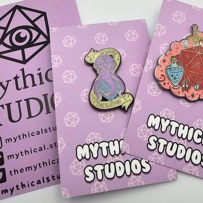 Mimic Enamel Pin Dungeons and Dragons Inspired - Etsy
