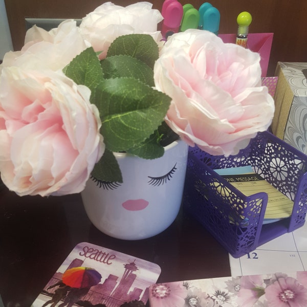 Set of 3 School Themed Flower Planters-teacher Appreciation Gifts-candy ...