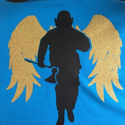 Firefighter Svg, in Loving Memory Svg, Fireman Svg, Flag Svg, Hero Svg ...