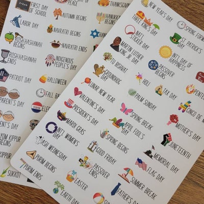 Winter Bucket List Stickers Perfect for Your Planner or - Etsy