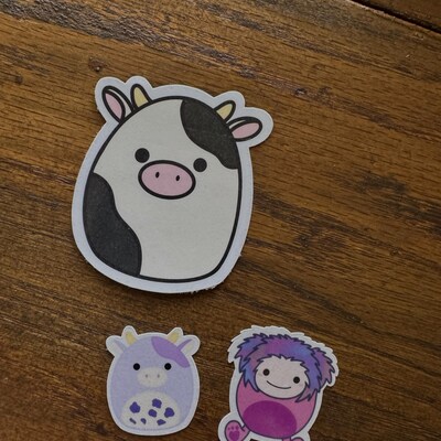SQUISHMALLOW STICKER Vinyl Sticker, Waterproof Sticker, Laptop Sticker ...