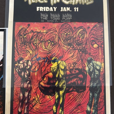 2002 Garbage Band Concert Poster Reproduction Size is 11x17inch Very ...