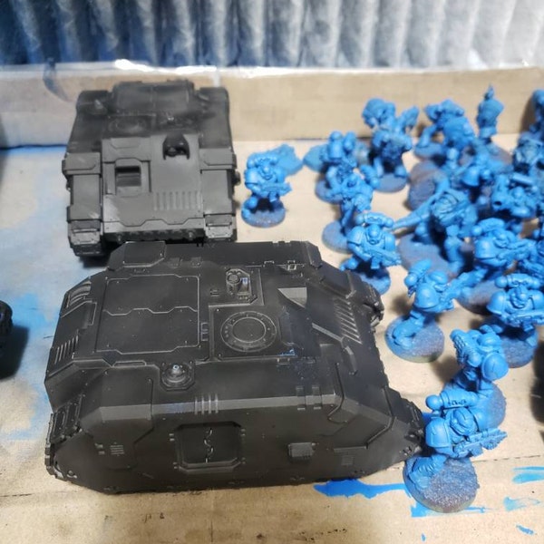 Bits Blitz Designs - Bull Civilian Transport Shuttle - 6-8mm Scale ...