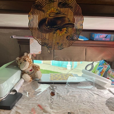 Western Cowboy Wind Spinner Png,wind Spinner Png,cowboy Wind Spinner ...