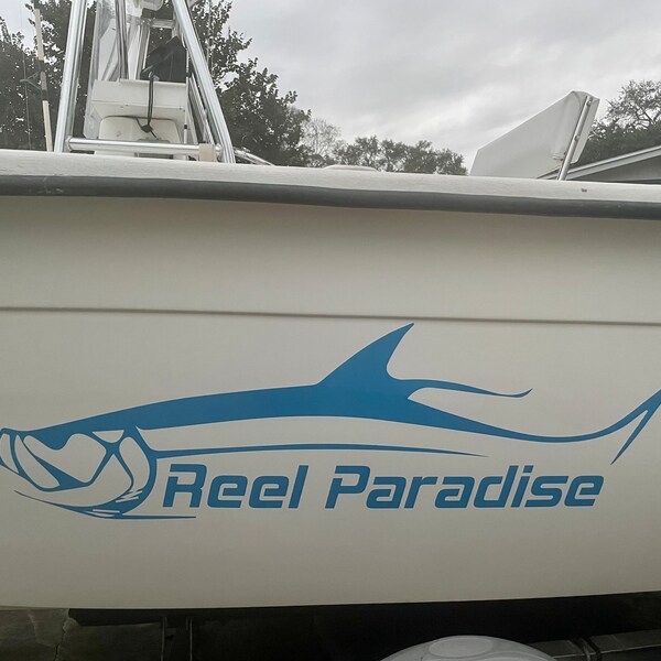 Graphic Boat Decals Compatible With Bowrider Boat Open Sea Sport ...