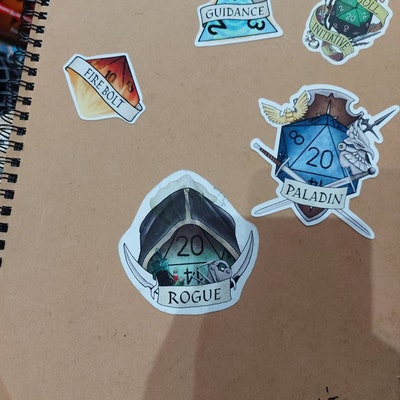 Dnd Sticker Ranger Class Critical Role D20 Ranger Dungeons and Dragons ...