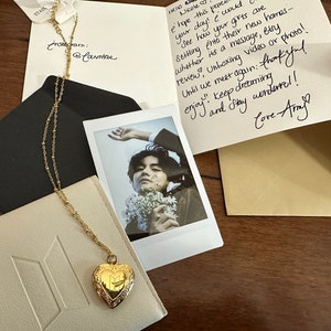 BTS Heart Locket Necklace Luxury Jewelry Photo Locket Shine, Dream ...