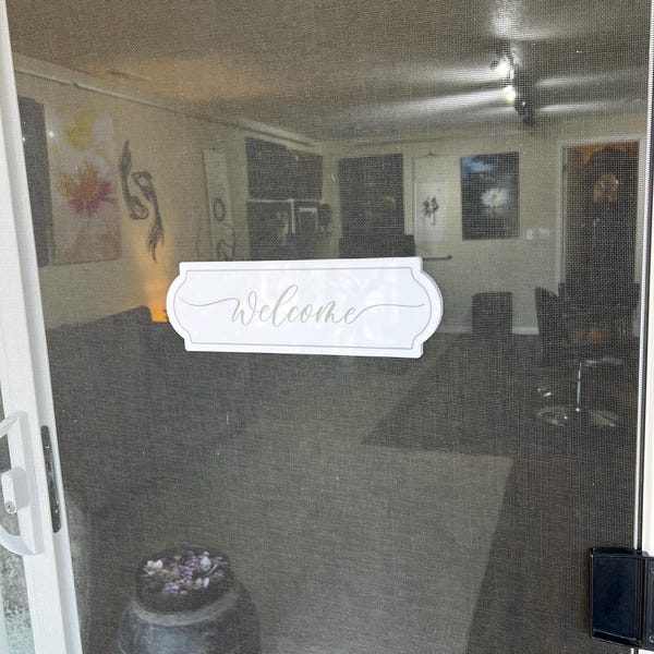 Acrylic Screen Door Magnets | Anti-collision Screen Door Decorations ...