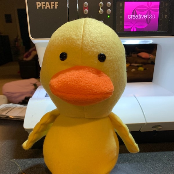 Duck Toy Sewing Pattern | Stuffed Animal Pattern | PDF Instant Download ...