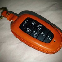 Vinfast VF E34 Key Fob Cover, Vinfast Key Case, Leather Car Key Fob ...