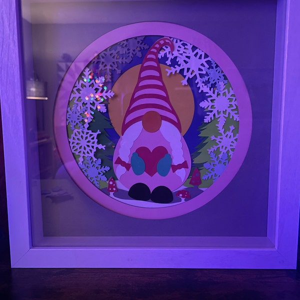 Easter Bunny Rabbit Shadow Box Svg for Cricut or Silhouette Machines ...