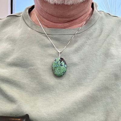 Natural Green Freeform Bamboo Mountain Hubei Turquoise Cabochon ...