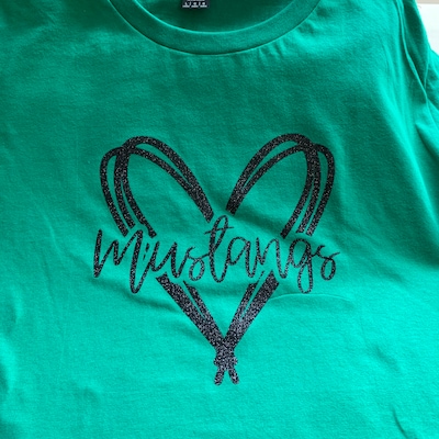 Team Spirit SVG Mustangs Pride Game Sport Svg Png Jpeg Dxf / Commercial ...