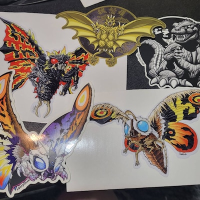 Chibi Kaiju 13 Mothra Leo 1998 Clear Sticker - Etsy